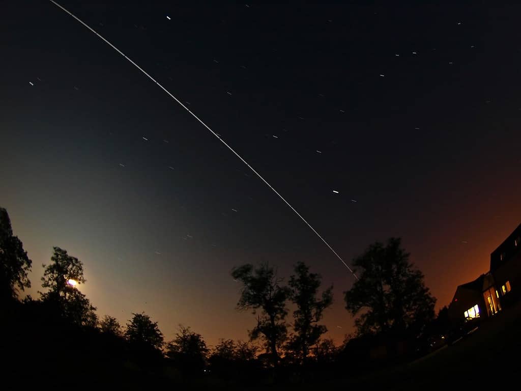 ISS - International Space Station Passes UK Summer 2018 - meteorwatch.org